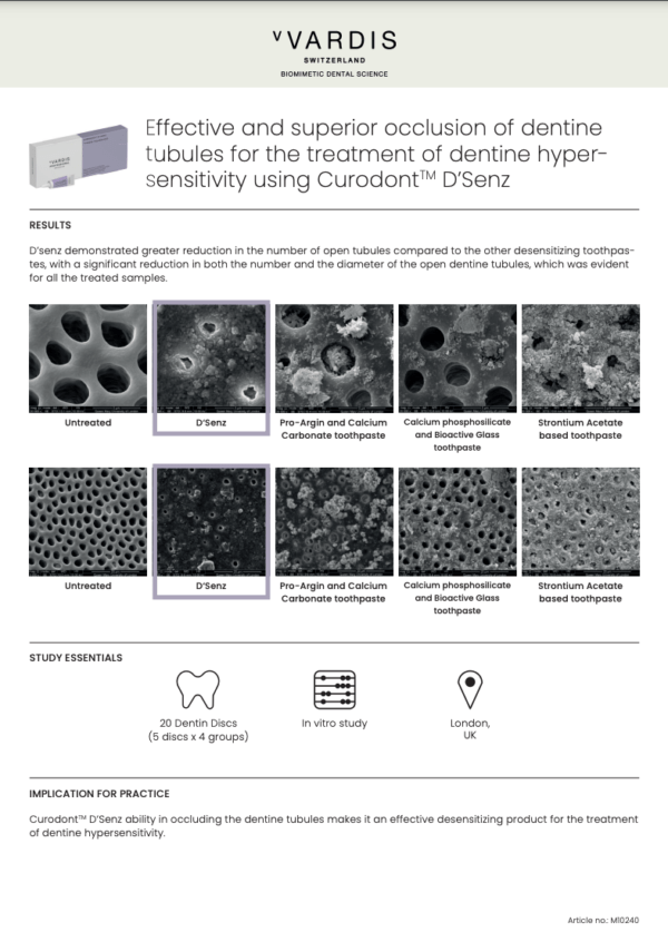 Education - vVARDIS Switzerland - Biomimetic Dental Science